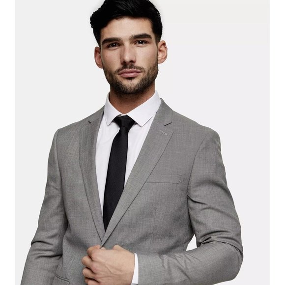 Topman | Suits & Blazers | New Topman Skinny Single Breasted Suit ...